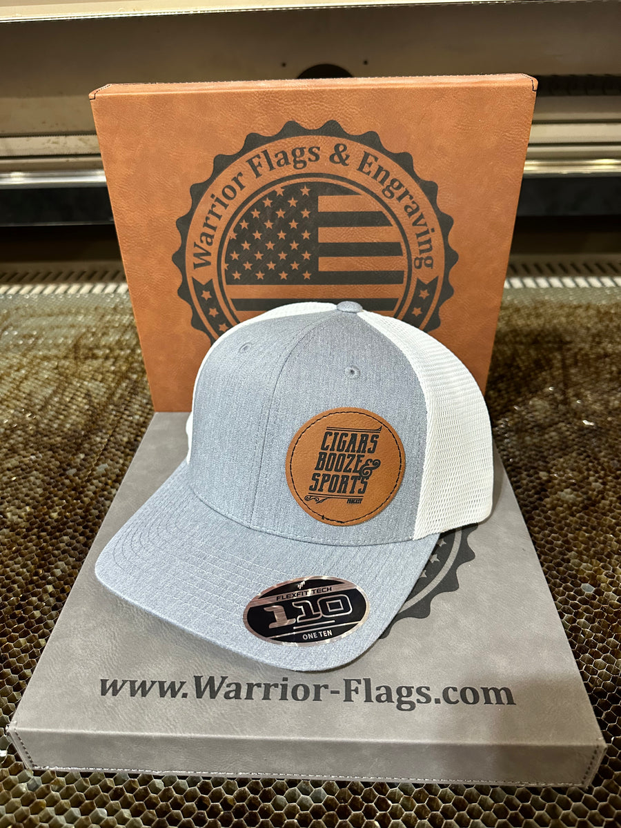Cigars Booze & Sports FlexFit SnapBack Hat – Warrior Flags And Engraving