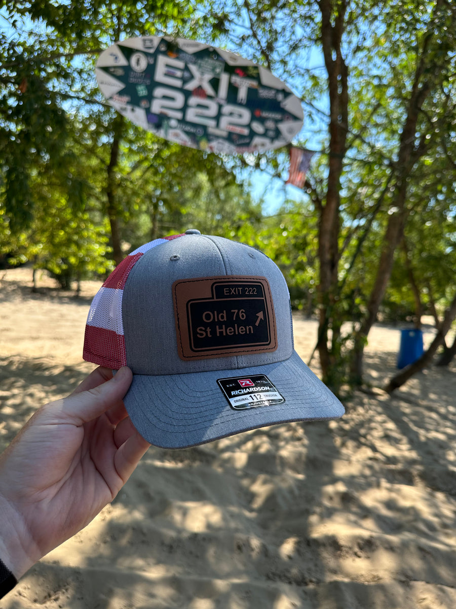 Exit 222 American Flag Richardson SnapBack – Warrior Flags And Engraving